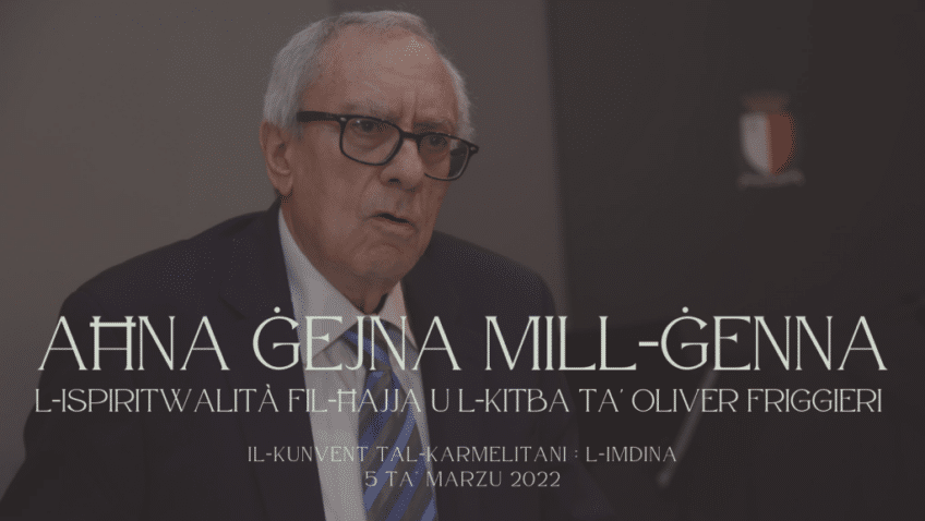Aħna Ġejna mill-Ġenna: L-Ispiritwalità fil-ħajja u l-kitba ta' Oliver ...